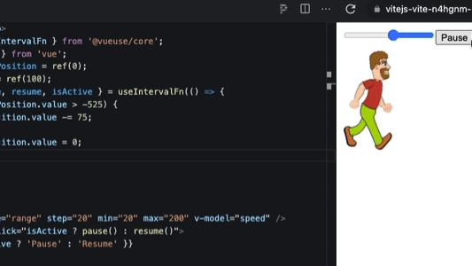 How To Create An Animated Sprite With Vueuse Vue School Articles