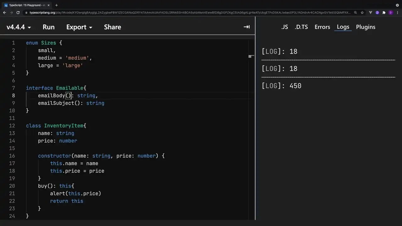 Implementing Interfaces on Classes in TypeScript - A Vue.js Lesson... Implementing Interfaces on Classes in TypeScript - A Vue.js Lesson...
