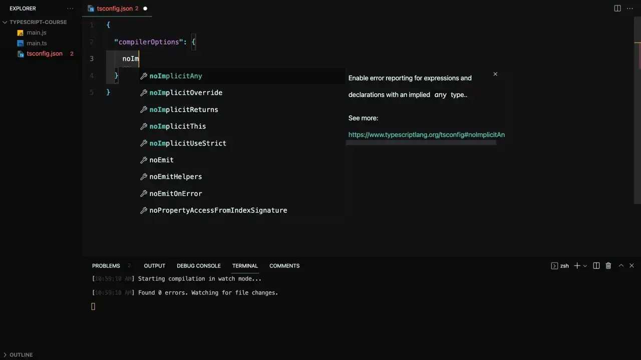 Configuring TypeScript with tsconfig.json - A Vue.js Lesson From... Configuring TypeScript with tsconfig.json - A Vue.js Lesson From...