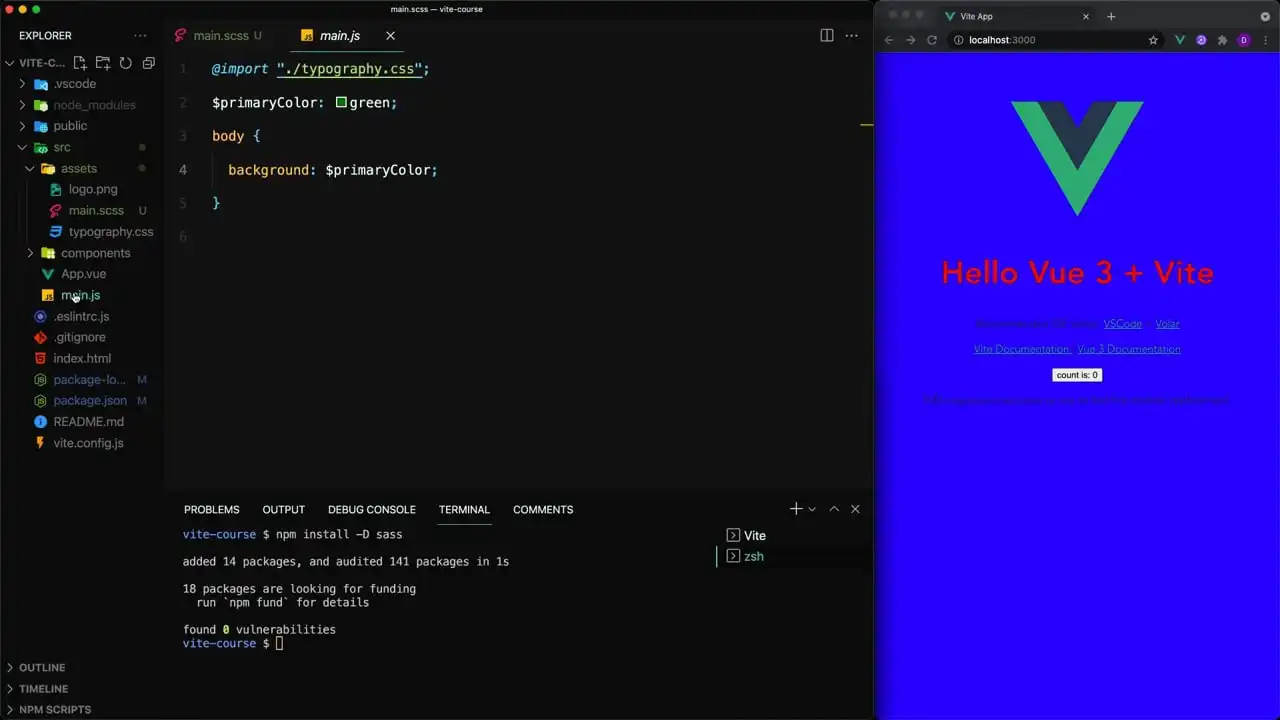 CSS PreProcessors and Vite - A Vue.js Lesson From our Vue.js... CSS PreProcessors and Vite - A Vue.js Lesson From our Vue.js...