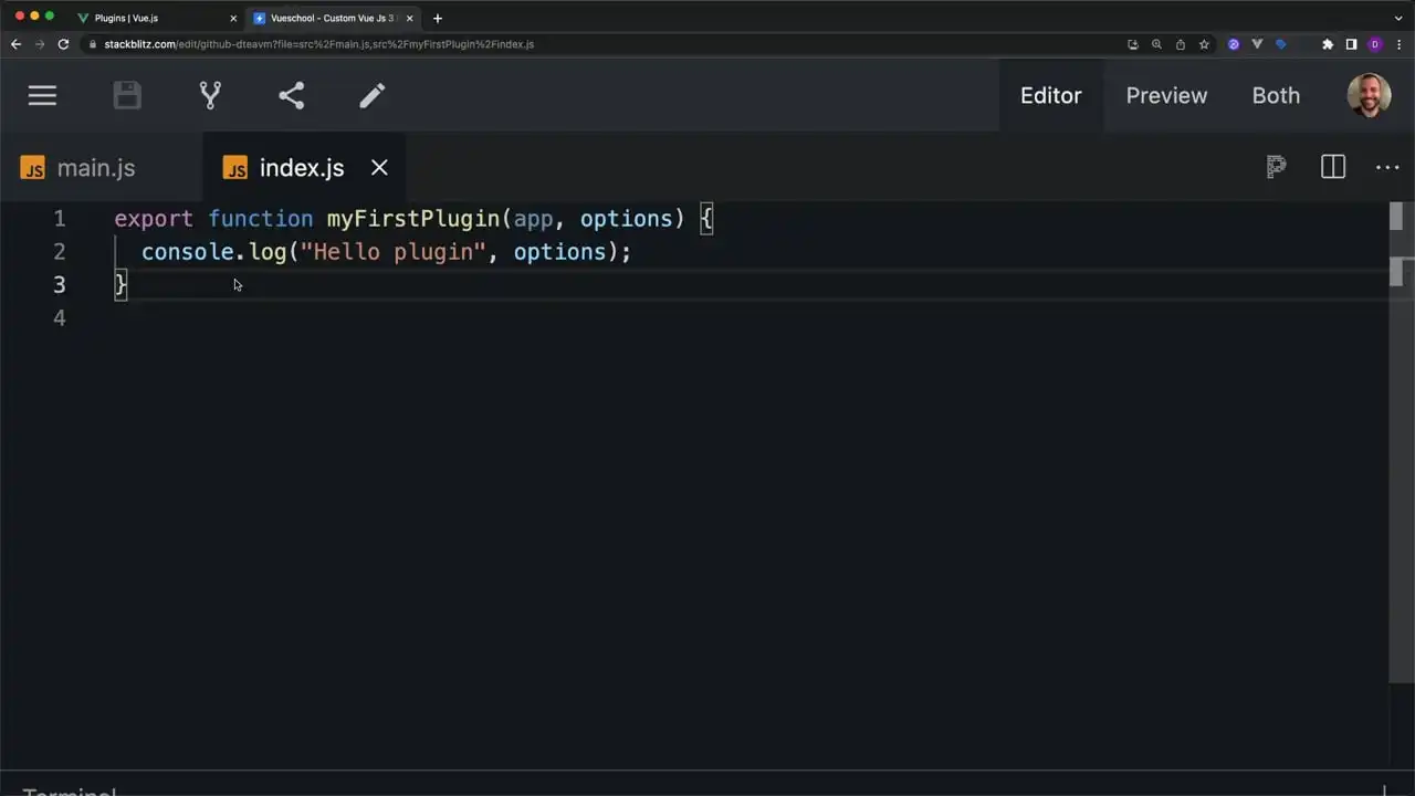 The Plugin Function Syntax and Organizing Plugin Code - A Vue.js... The Plugin Function Syntax and Organizing Plugin Code - A Vue.js...