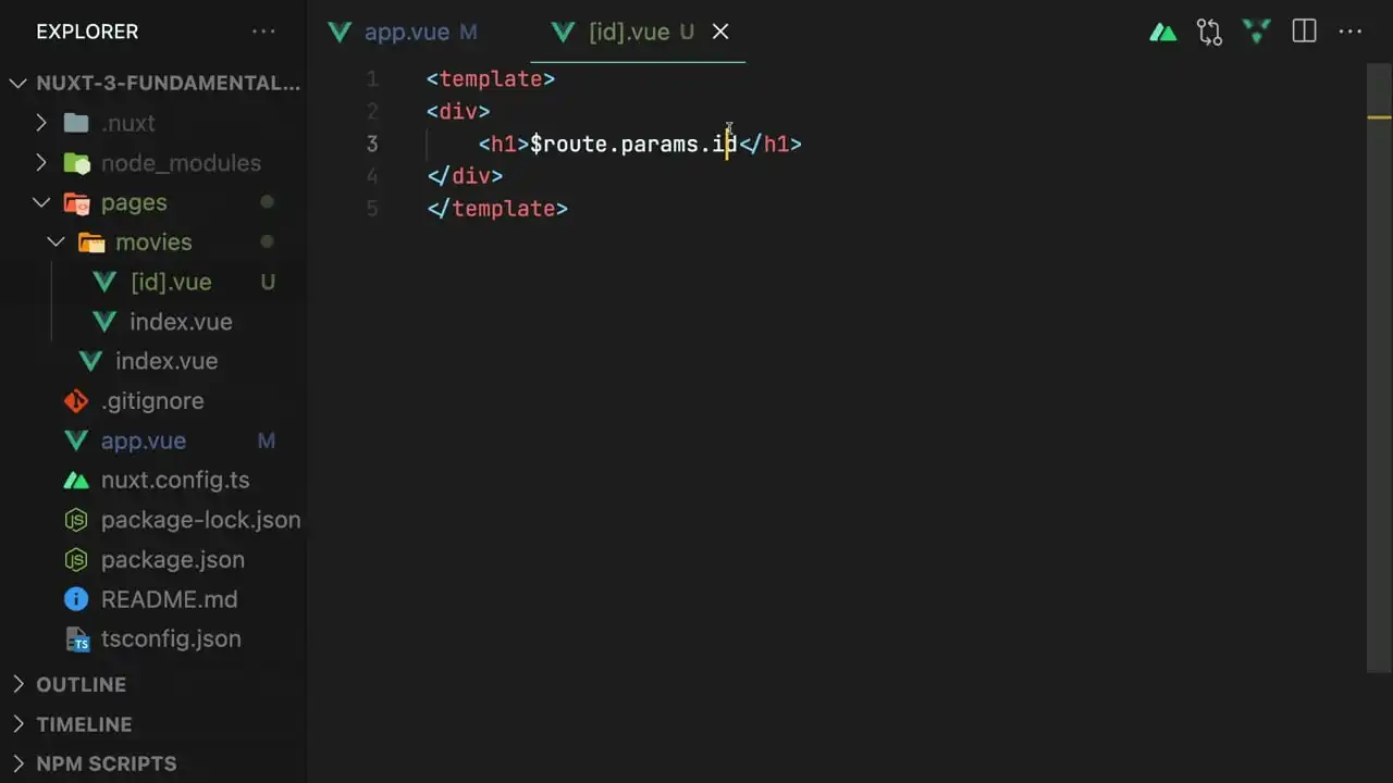 Dynamic Route Params in Nuxt.js - A Vue.js Lesson From our Vue.js... Dynamic Route Params in Nuxt.js - A Vue.js Lesson From our Vue.js...
