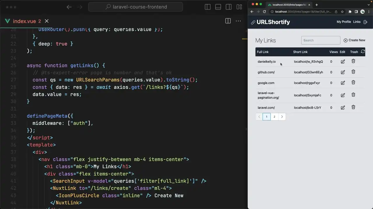 Sort Data on a Vue Frontend with Laravel Query Builder from Spatie... Sort Data on a Vue Frontend with Laravel Query Builder from Spatie...