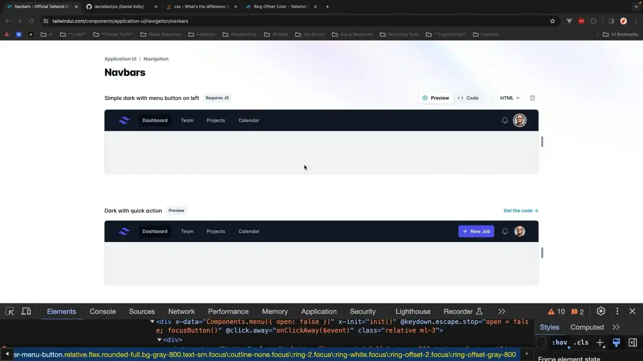 Navbar Component Challenge with Tailwind and Vue - Solution - A... Navbar Component Challenge with Tailwind and Vue - Solution - A...