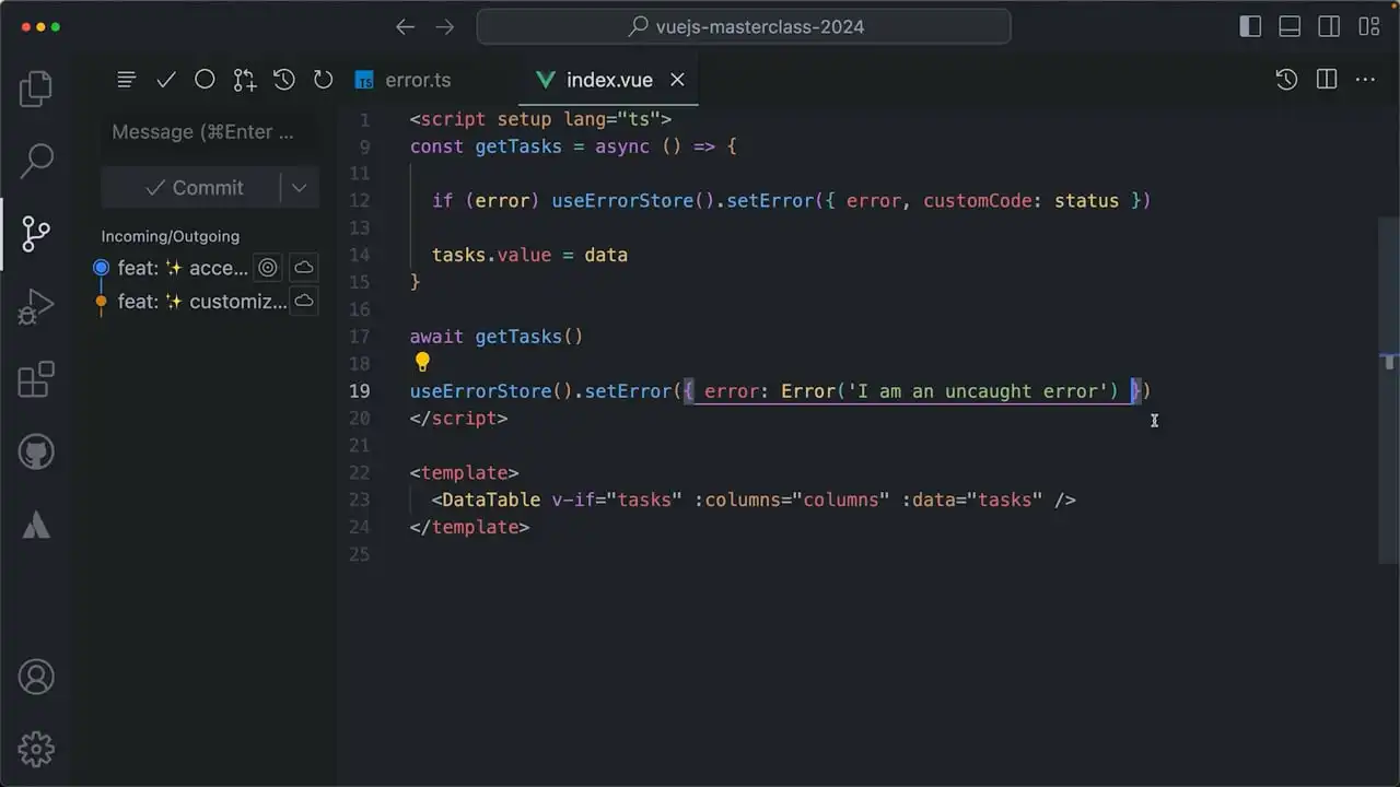 Handle Uncaught JavaScript Errors in Vue.js with onErrorCaptured... Handle Uncaught JavaScript Errors in Vue.js with onErrorCaptured...