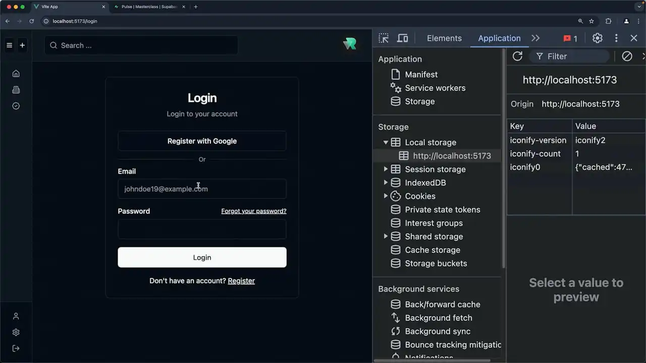Retrieve the Auth Session using Supabase Client - A Vue.js Lesson... Retrieve the Auth Session using Supabase Client - A Vue.js Lesson...