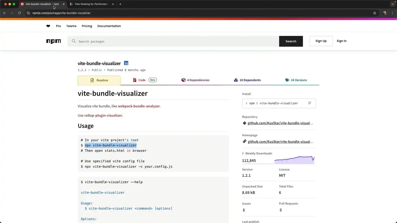 Vite Bundle Analyzer - A Vue.js Lesson From our Vue.js Course: The... Vite Bundle Analyzer - A Vue.js Lesson From our Vue.js Course: The...