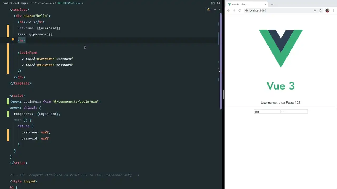 Multiple v-models - A Vue.js Lesson From our Vue.js Course: What... Multiple v-models - A Vue.js Lesson From our Vue.js Course: What...