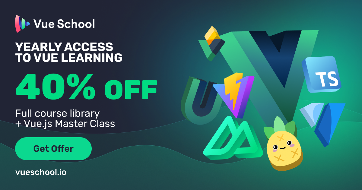 Vue School | Learn Vue.js & sign up for a free or paid plan
